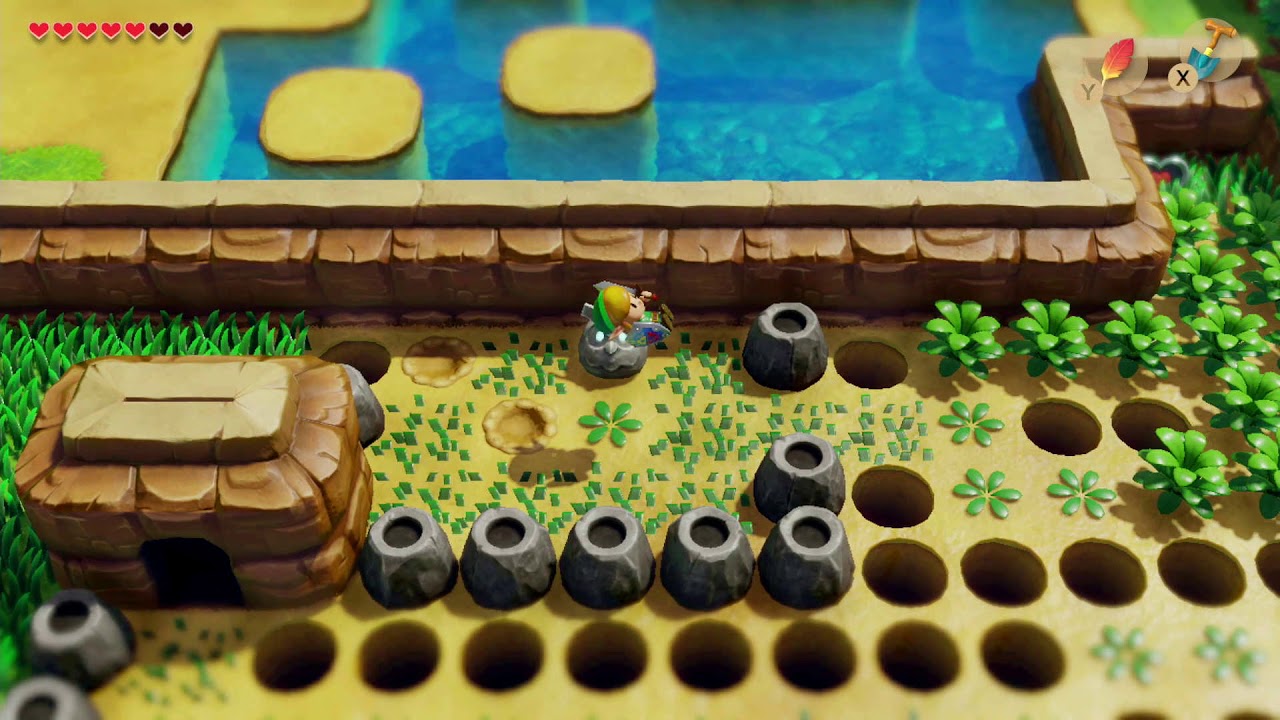 zelda links awakening getting the slime key - YouTube
