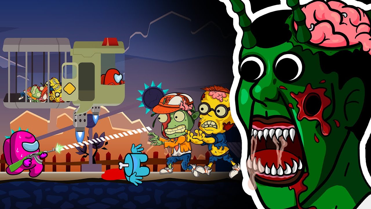 오징어 인형 게임 변신 / AMONG US TRANSFORMATION OBUNGA/ विद्रूप गुड़िया खेल ...