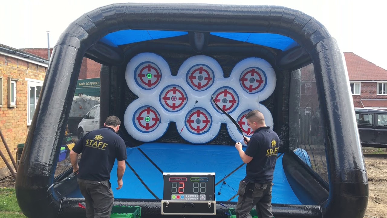 Interactive Archery Hire - YouTube