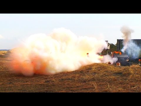 Canon ball fired at oak ships hull/ Slowmotion Footage. Press "CC" for ...