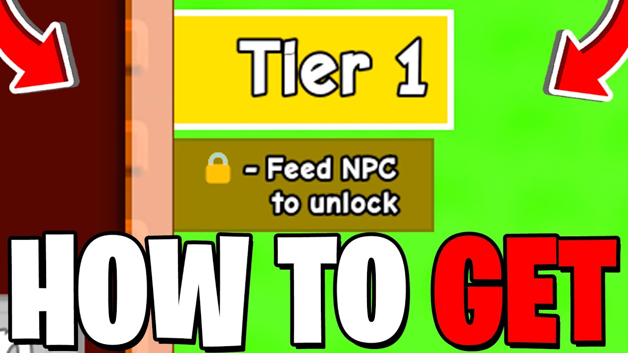 How To FEED NPC FOOD To UNLOCK TIER 2 PET SHOP In Grow A Garden! Roblox ...