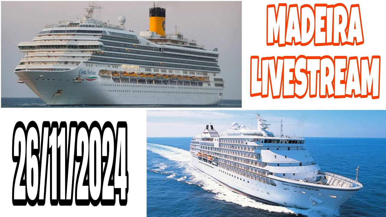 LIVE FUNCHAL HARBOUR - YouTube