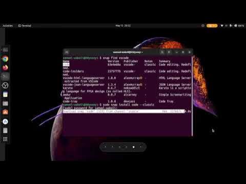Install VS Code in Ubuntu Linux - YouTube