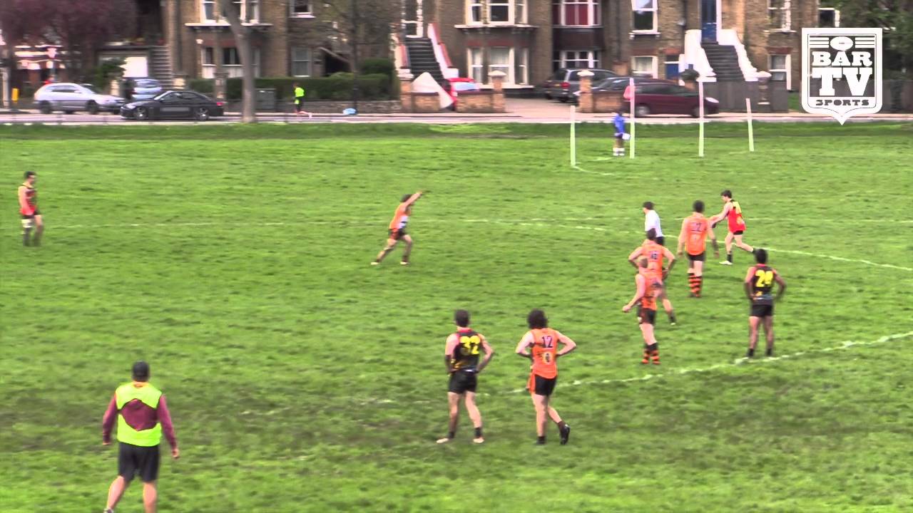 2016 AFL London Pre-Season Cup Men's Pool Highlights - SE London Giants ...