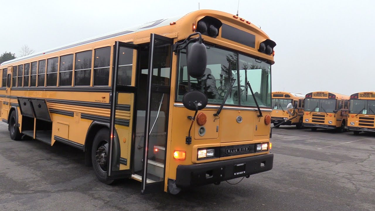 2003 Blue Bird All American 75 Passenger School Bus - B12397 - YouTube