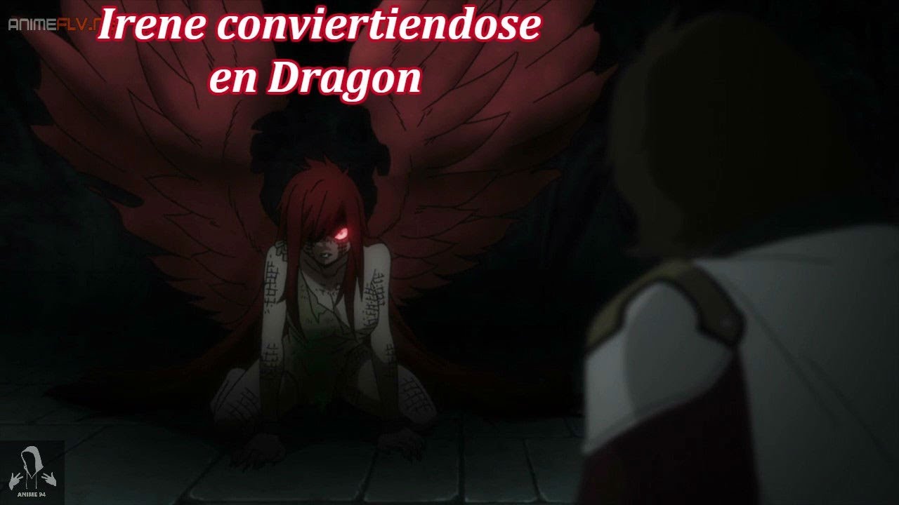Irene se convierte en Dragon | Fairy Tail Final Series - YouTube