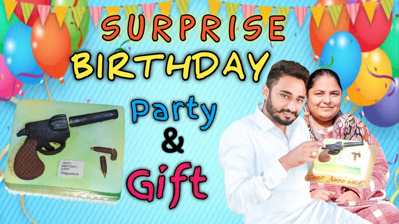 My surprise Birthday party, Gifts and ? - YouTube