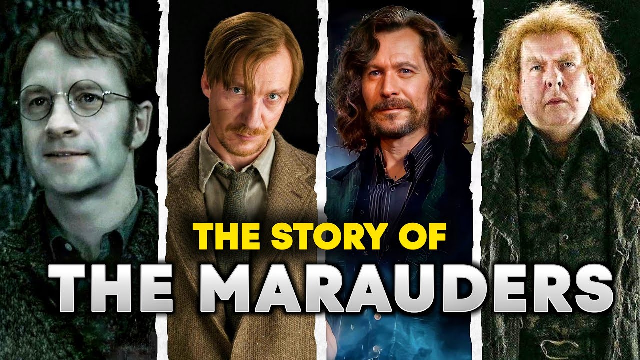The Marauders EXPLAINED | Harry Potter Stories - YouTube