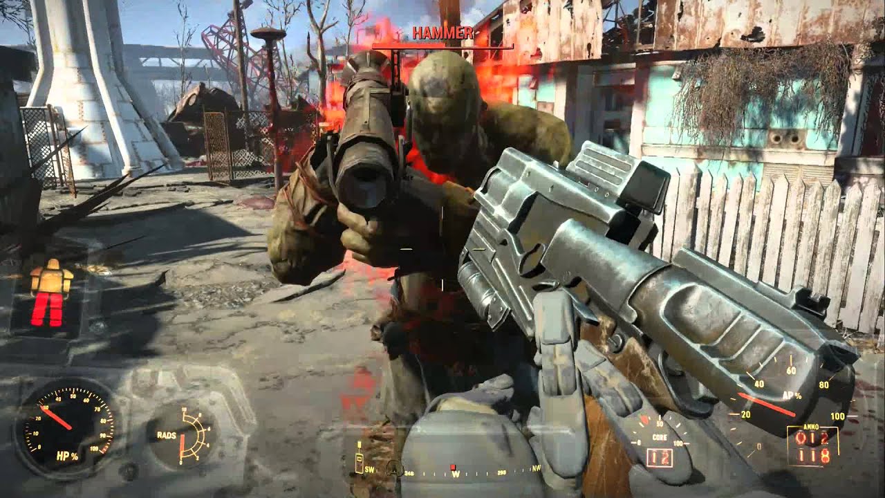 FALLOUT 4 S1E160 SUPER MUTANT BASE AT WEST EVERETT ESTATES LETS KILL ...