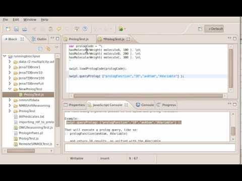 Experimental SWI-Prolog Integration In Bioclipse - YouTube