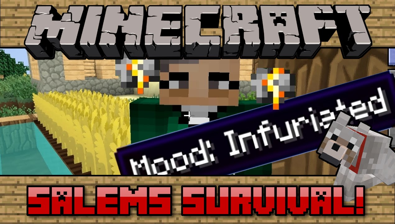 ANGRY SALLY!│128│SALEMS SURVIVAL │ MINECRAFT PC - YouTube