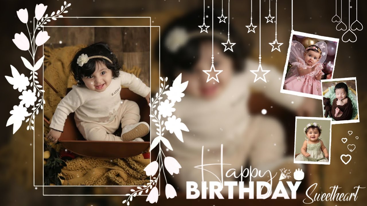 Best birthday wishes video editing | First birthday status editing ...