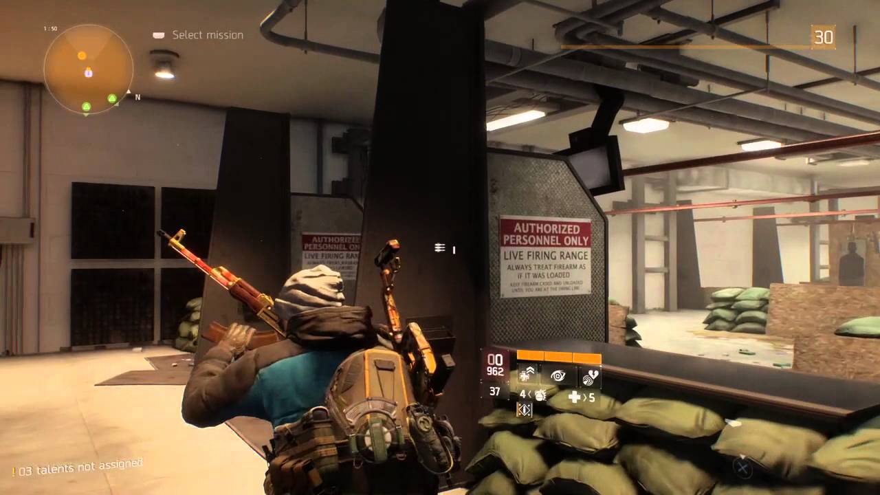 The Division Weapons Test #2 - Pakhan High-End LMG - YouTube