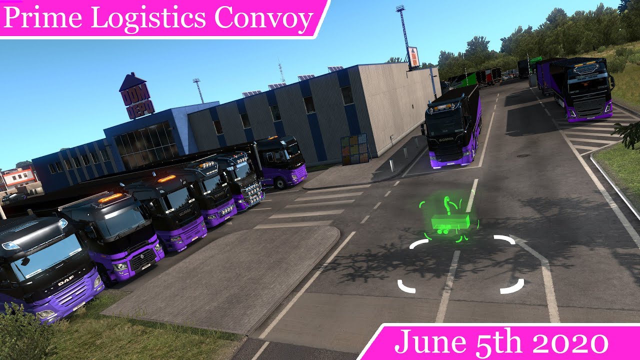 (ENG) Truckers MP-ETS-Prime Logistics Convoy - YouTube