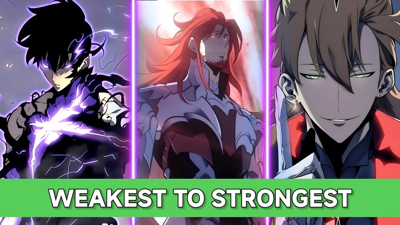 Monarchs Ranked From Weakest to Strongest Solo Leveling - YouTube