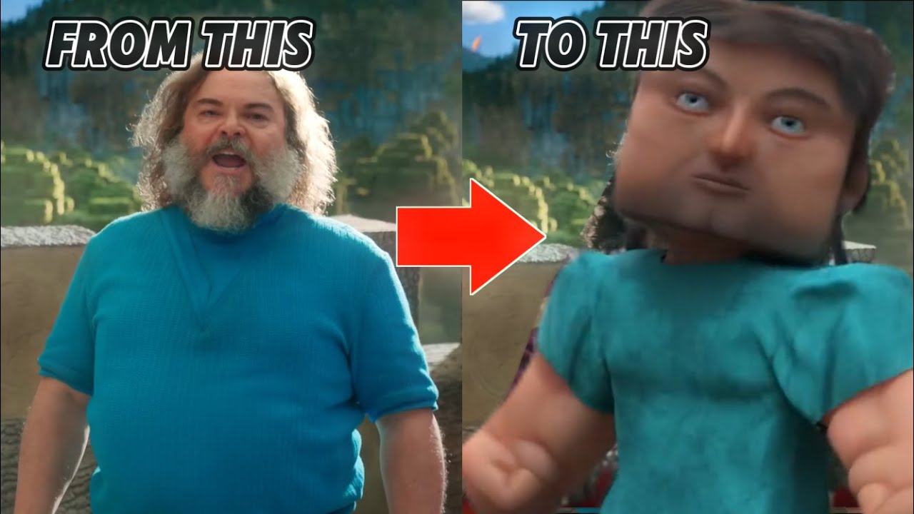 Minecraft Movie Trailer with goofier Steve - YouTube