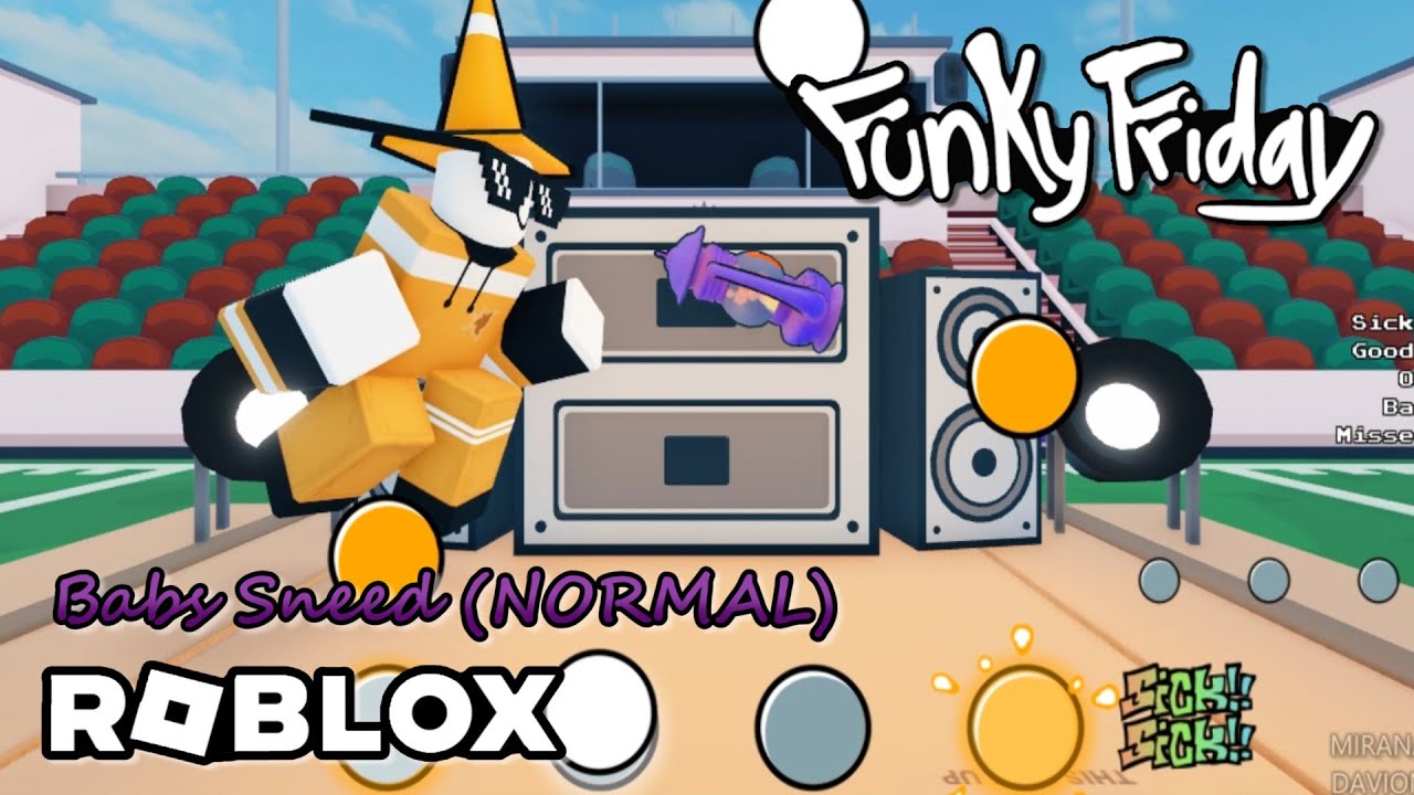 Playing Babs Sneed (normal) Roblox Funky Friday - YouTube