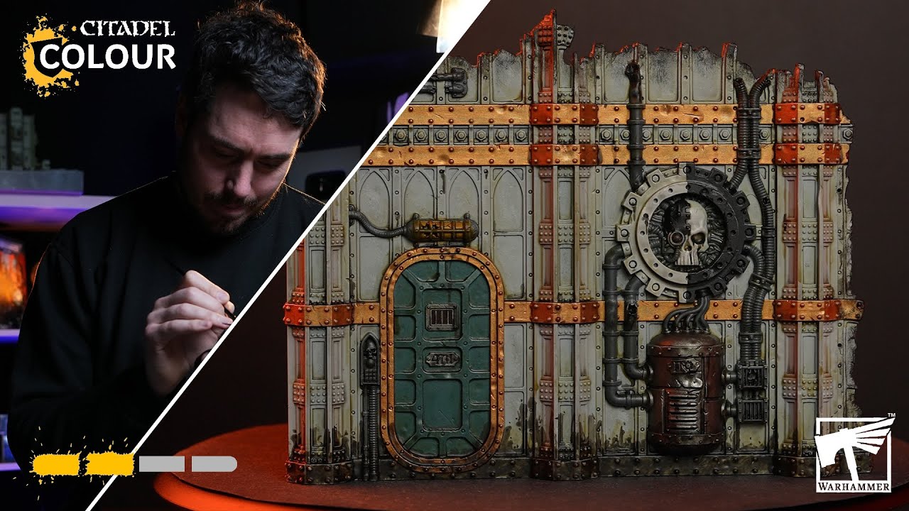 How To Paint: Killzone Volkus Terrain | Intermediate | Warhammer 40,000 ...