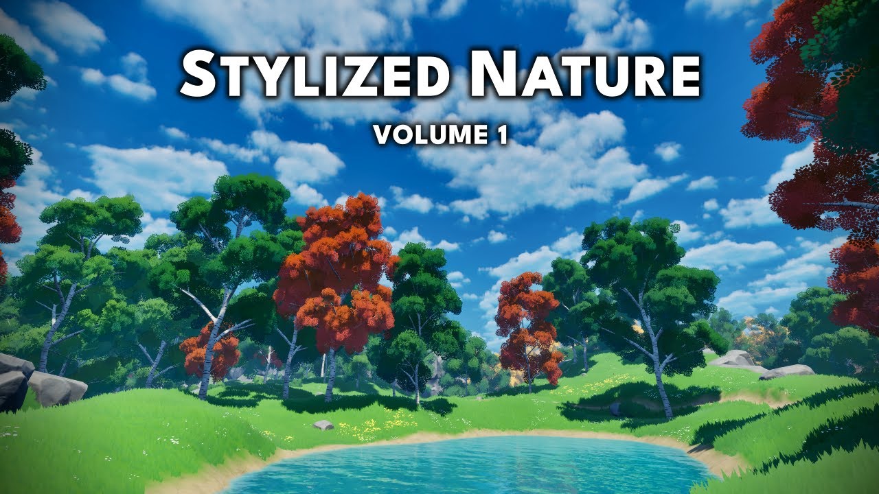 Unreal Engine Stylized Nature Environment - Vol. 1 | AeonShaper - YouTube
