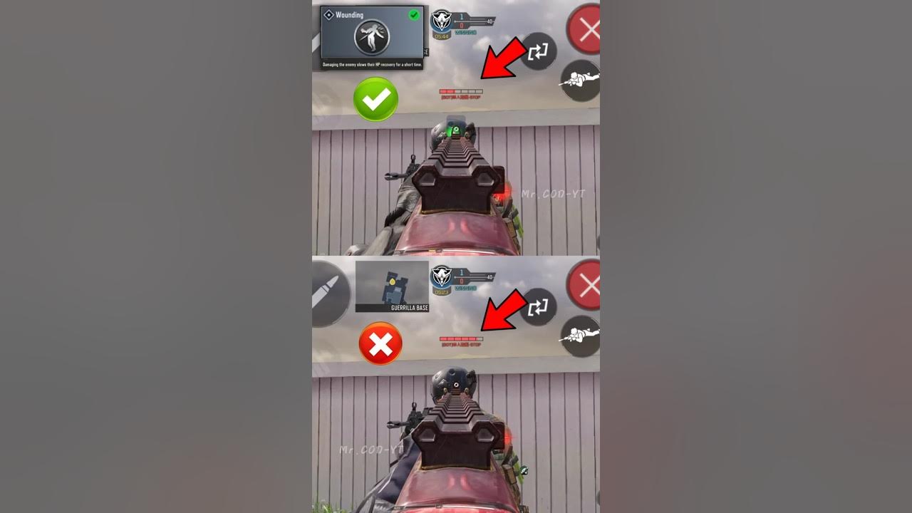 Wounding Perk Tutorial Settings in CODM BR💯🔥Codmobile🤕CODM Pro Setting #shorts #codmbr #codm # ...