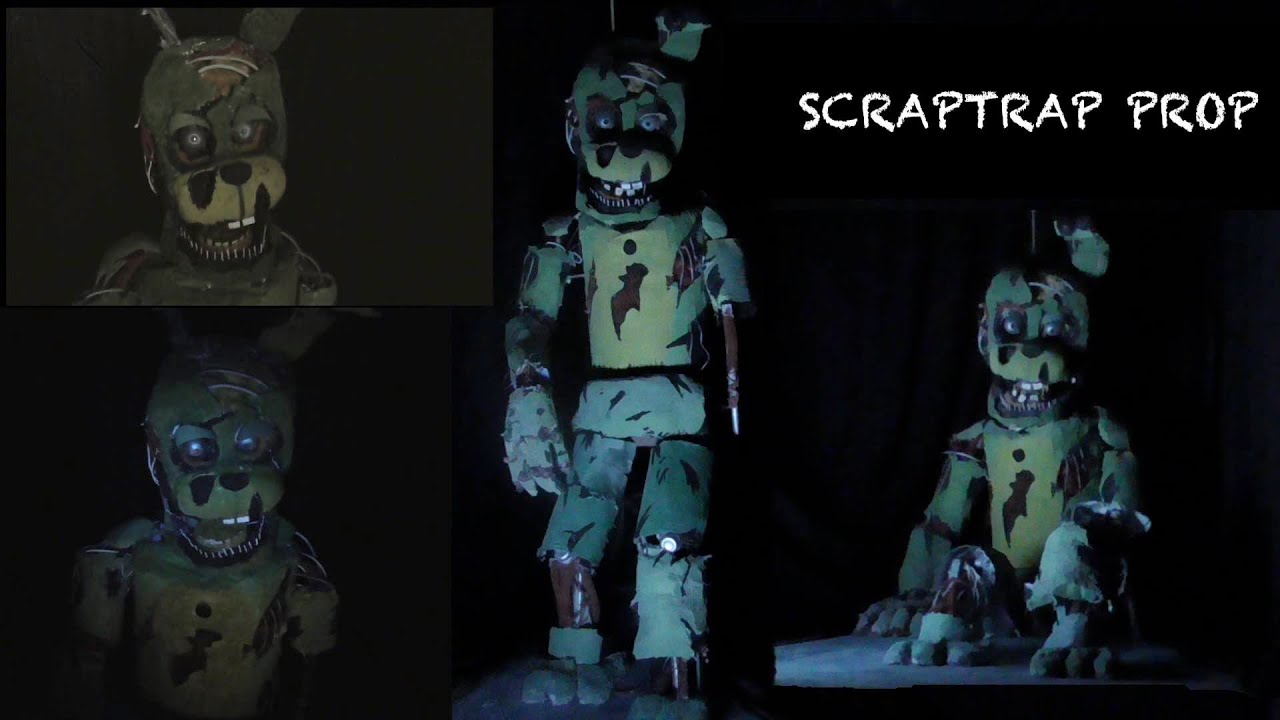Real ScrapTrap model / Prop / Five Nights at Freddy's / Cony - YouTube
