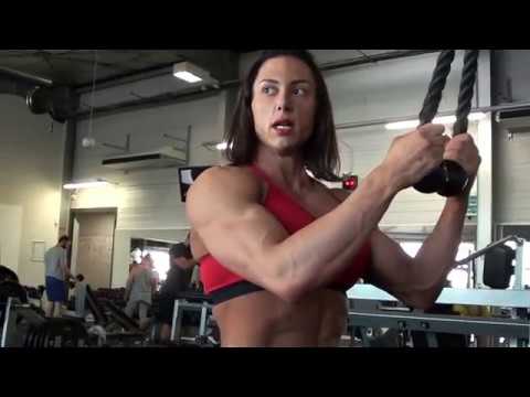 Anne Lorraine Mohn gym shoot part 2