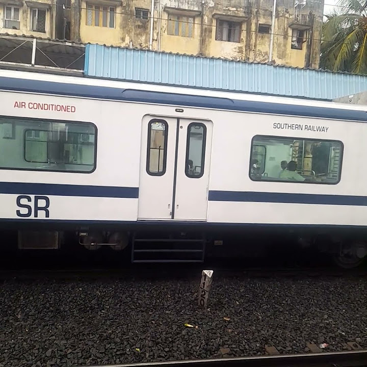 CGL-MSB Fast Local AC MEMU Train - YouTube