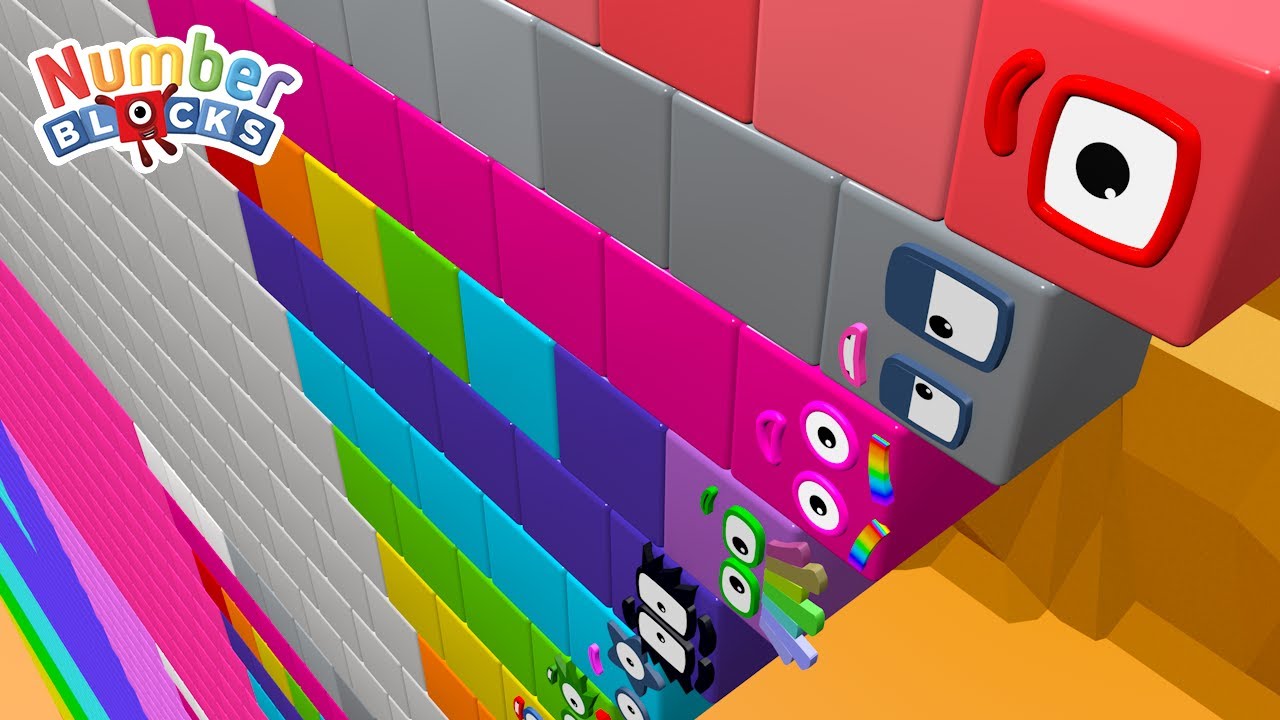 New Meta Numberblocks Full Episodes Standing Tall 1 to 100 MILLION ...