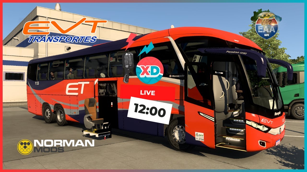 #LIVE | NEW G7 1200 | NORMAN MODS | EVT TRANSPORTES - YouTube