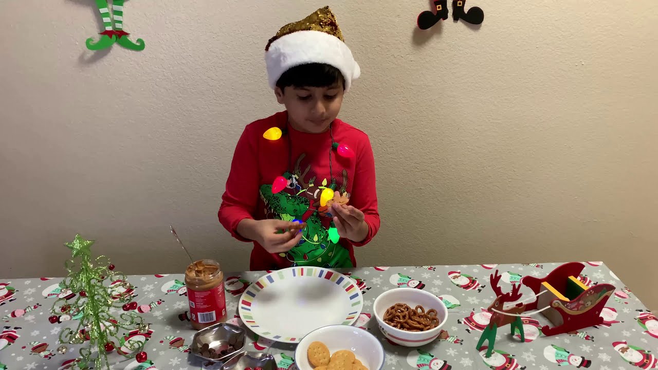 Reindeer Bites - Quick Christmas snack recipe - kids favorite - YouTube