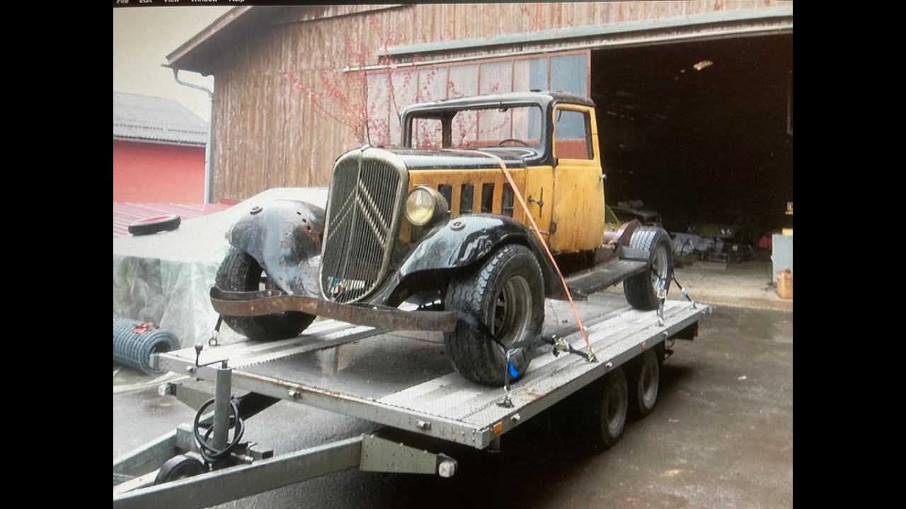 Barn Find Pick Up Project + Sean & Willy Visit - YouTube