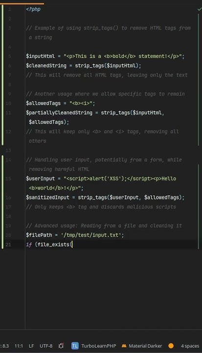 Which #php function removes HTML tags safely? Which #php Function Removes HTML Tags BUT Keeps ...