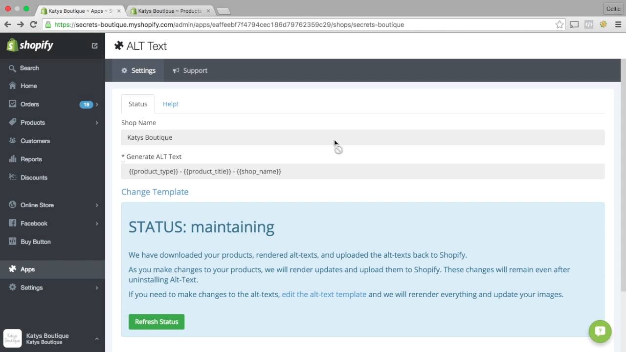 A quick app review of "ALT Text" - YouTube