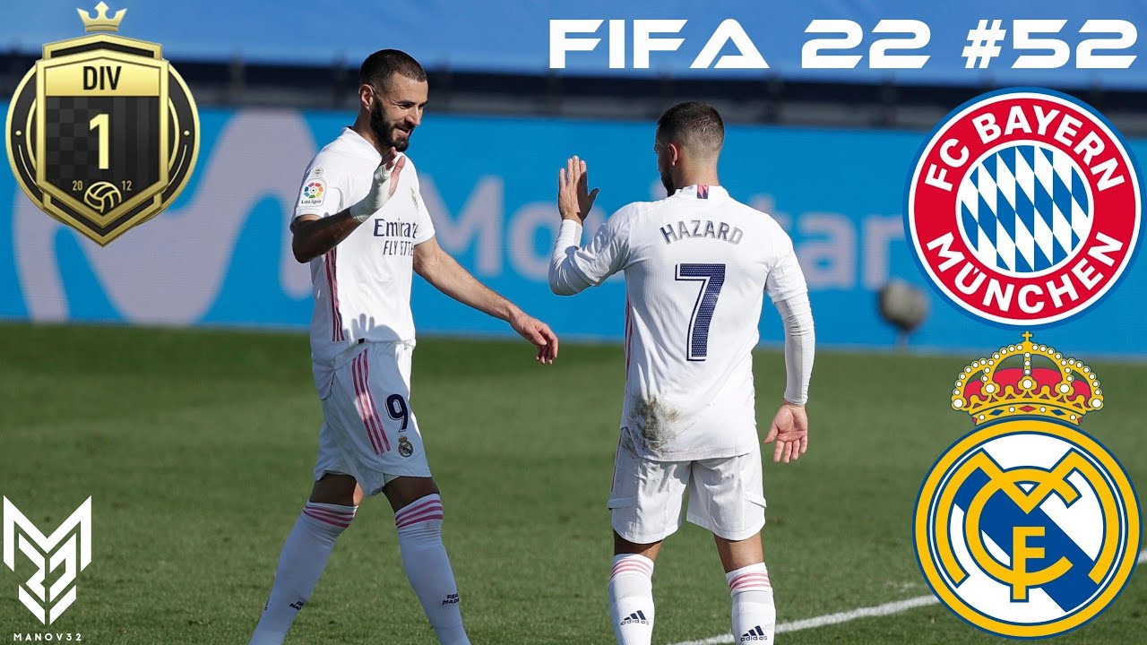 FIFA 22 Online Seasons #52 - Road To Division 1 - RMA vs BAY PS5! Full ...