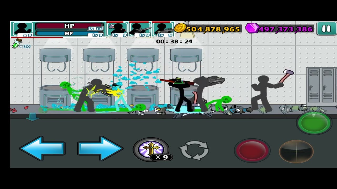 Anger Of Stick 5 Stickman Level 33-35 - YouTube