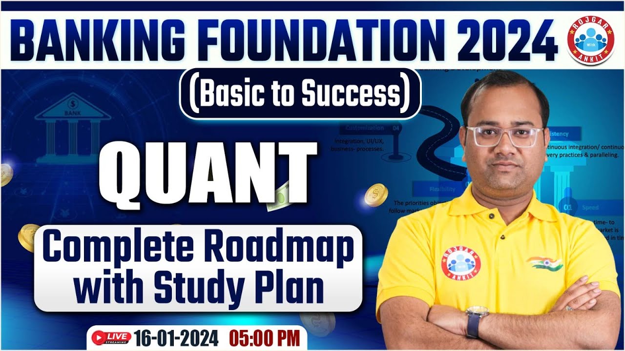 Bank Foundation 2024 | How to Prepare Quant for Bank, Quant Complete ...