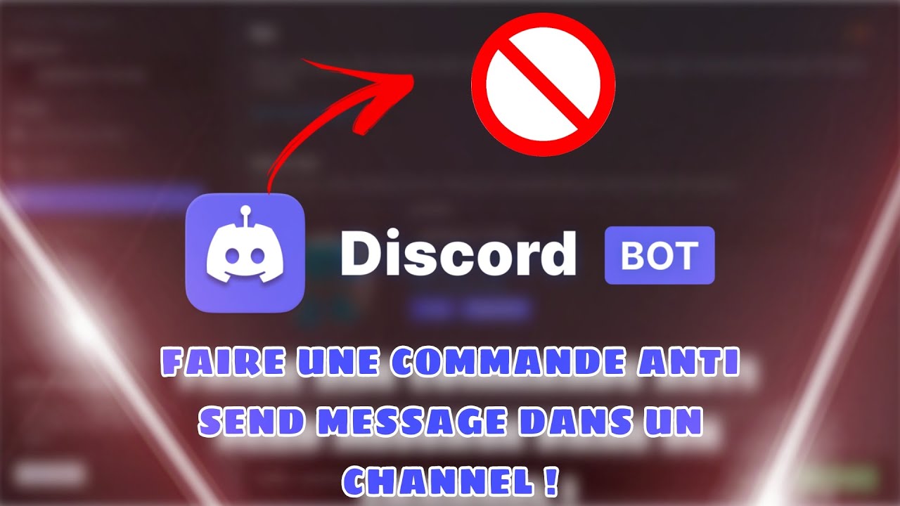 Comment faire une commande anti channel message send (Android IOS) en ...
