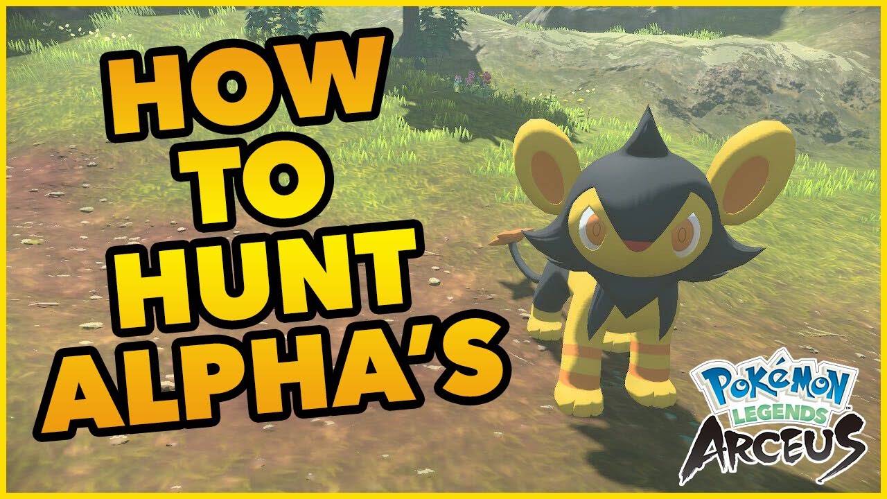 How To Shiny Hunt Alpha's In Legends Arceus! - YouTube