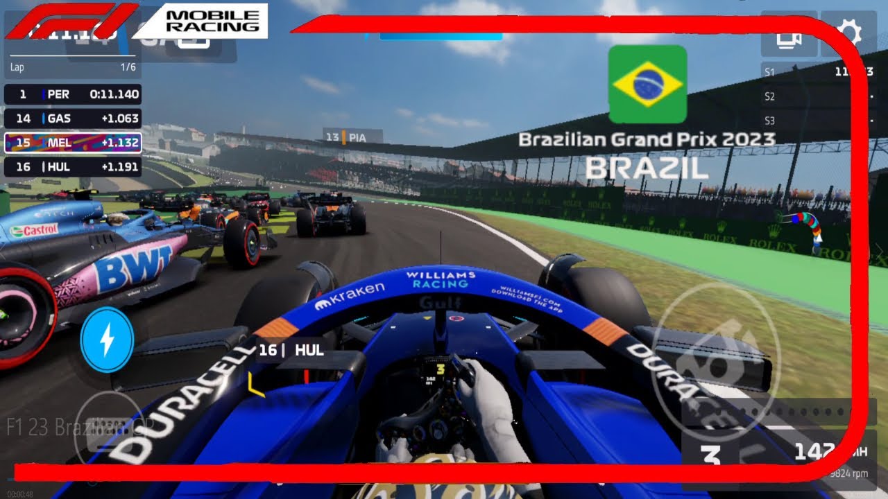 F1 23 Brazilian Grand Prix | Pushing Williams Racing Over the Limit ...