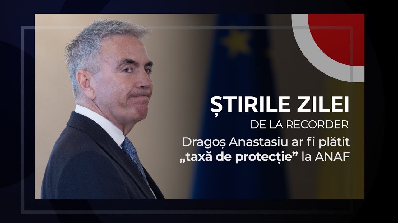 25 IULIE 2025. Scandal în Guvern: Dragoș Anastasiu ar fi plătit „taxă ...