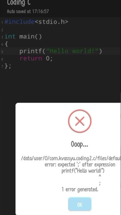 print hello World without semicolon in #c_language #short #shots - YouTube
