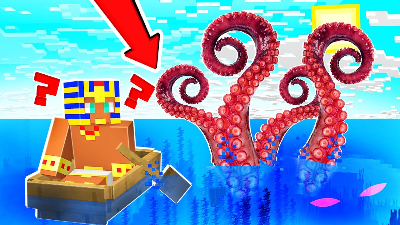 TENTE SOBREVIVER NO MEIO DO MAR do Minecraft! ‹ Koow › - YouTube