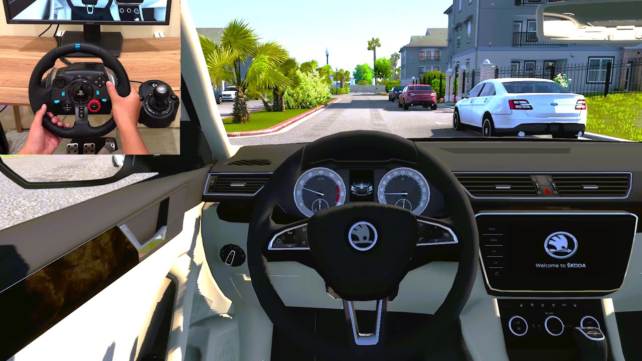 Texas Road Trip with Skoda Superb B8 2017 | American Truck Simulator ...
