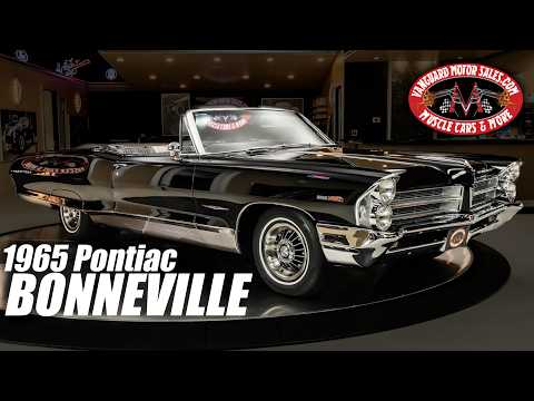 1965 Pontiac Bonneville For Sale Vanguard Motor Sales #2863