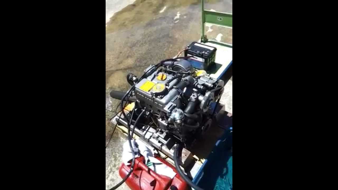 YANMAR 2GM20 DIESEL ENGINE - YouTube