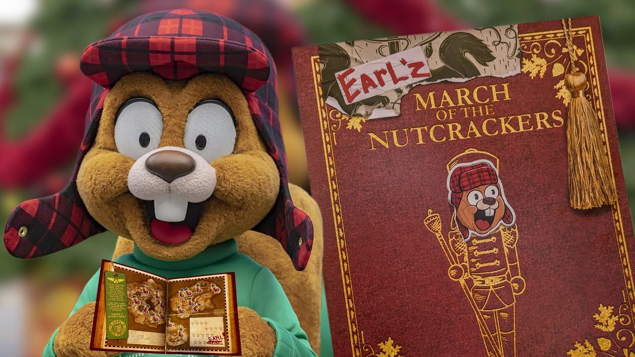 Earl's March of The Nutcracker | NEW Scavenger Hunt at Universal ...