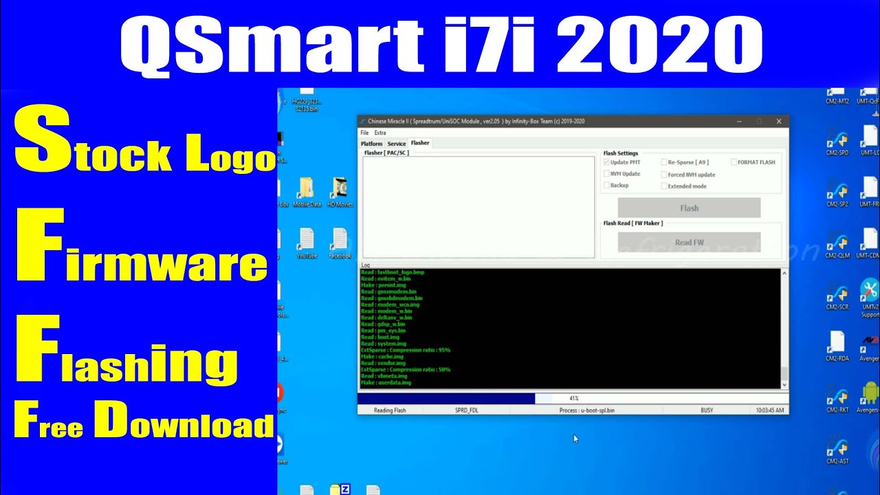 QMobile QSmart i7i 2020 (SPD7731E) 100% Tasted Flash File Read with CM2 ...