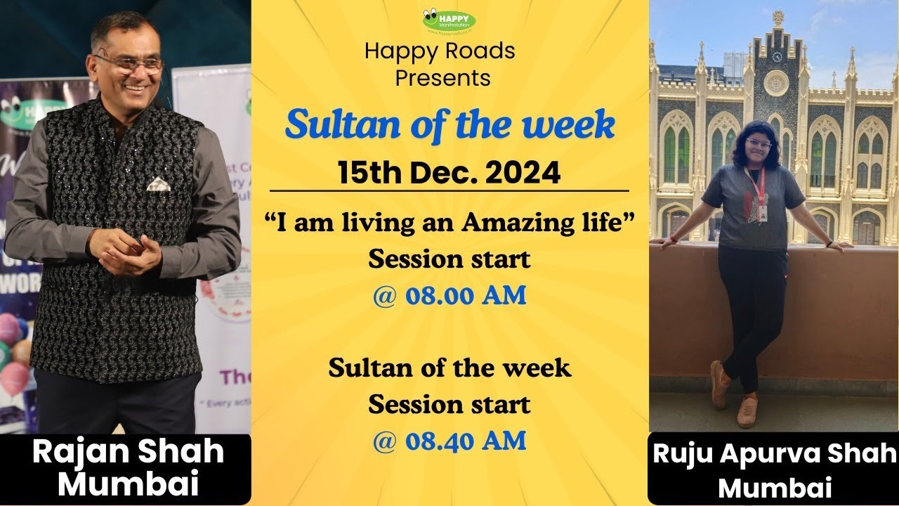 Sultan - Ruju Apurva Shah #lawofgratitude - YouTube