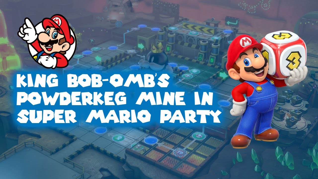 King Bob Omb's Powderkeg Mine - Super Mario Party - YouTube
