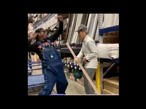 Blind Man Fighting Invisible People Prank 😂😂 - YouTube